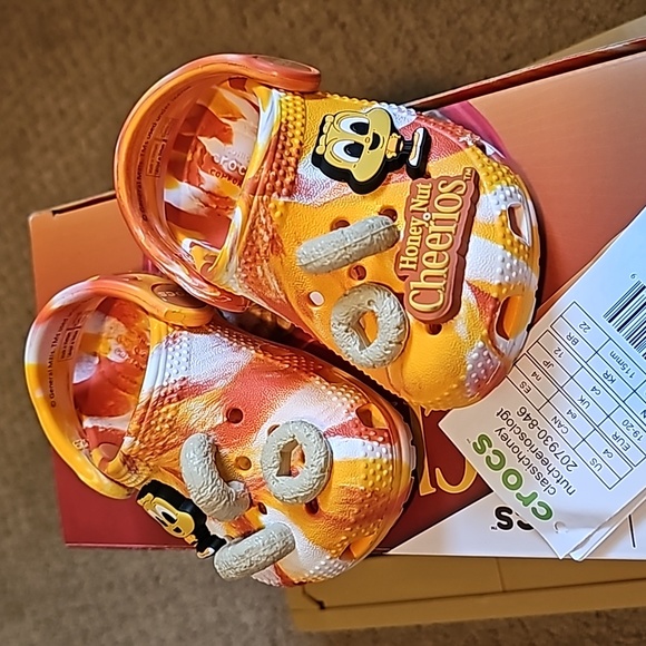 CROCS | Shoes | Nwt Box Crocs Baby Honey Nut Cheerios Size 4 | Poshmark